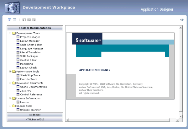 Starting the Development Workplace